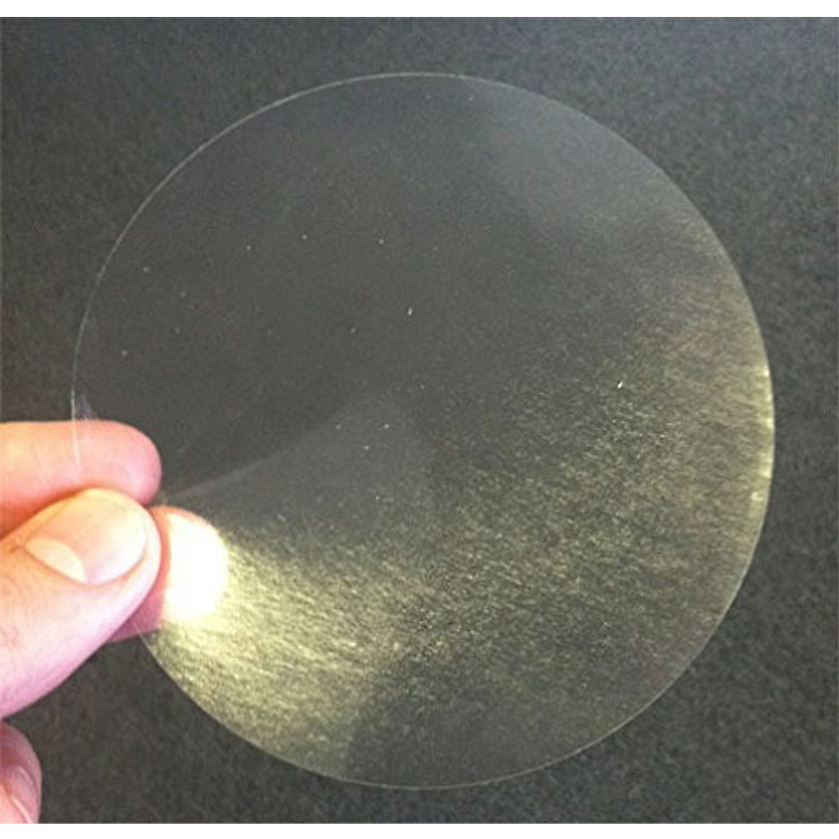 Clear Envelope Seals Extra Large 4 Inch Round Envelope Seal Stickers Package Seals Great for Mailing Seals Used on Large Envelopes and Boxes Wafer Seals Can Sub for Clear Sealing Tape