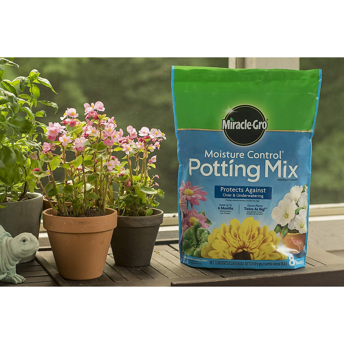 Miracle-Gro Moisture Control Potting Mix 2 pack
