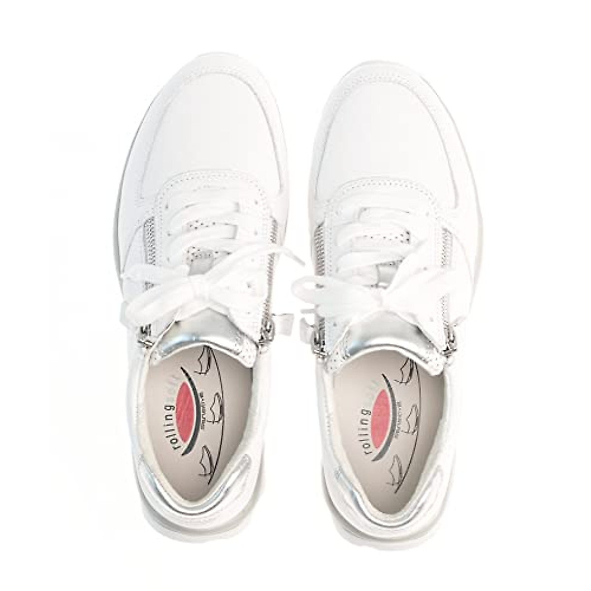 Gabor Rollingsoft Sensitive 86.968.51 - Women's Sneaker for Walking - Size 9.5 (US) 40.5 (EU) White