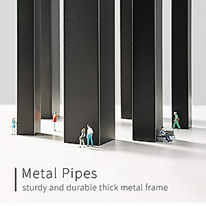 CubiCubi L Shaped Desk Computer Corner Desk, Home Office Gaming Table, Sturdy Writing Workstation with Small Table, Space-Saving, Easy to Assemble