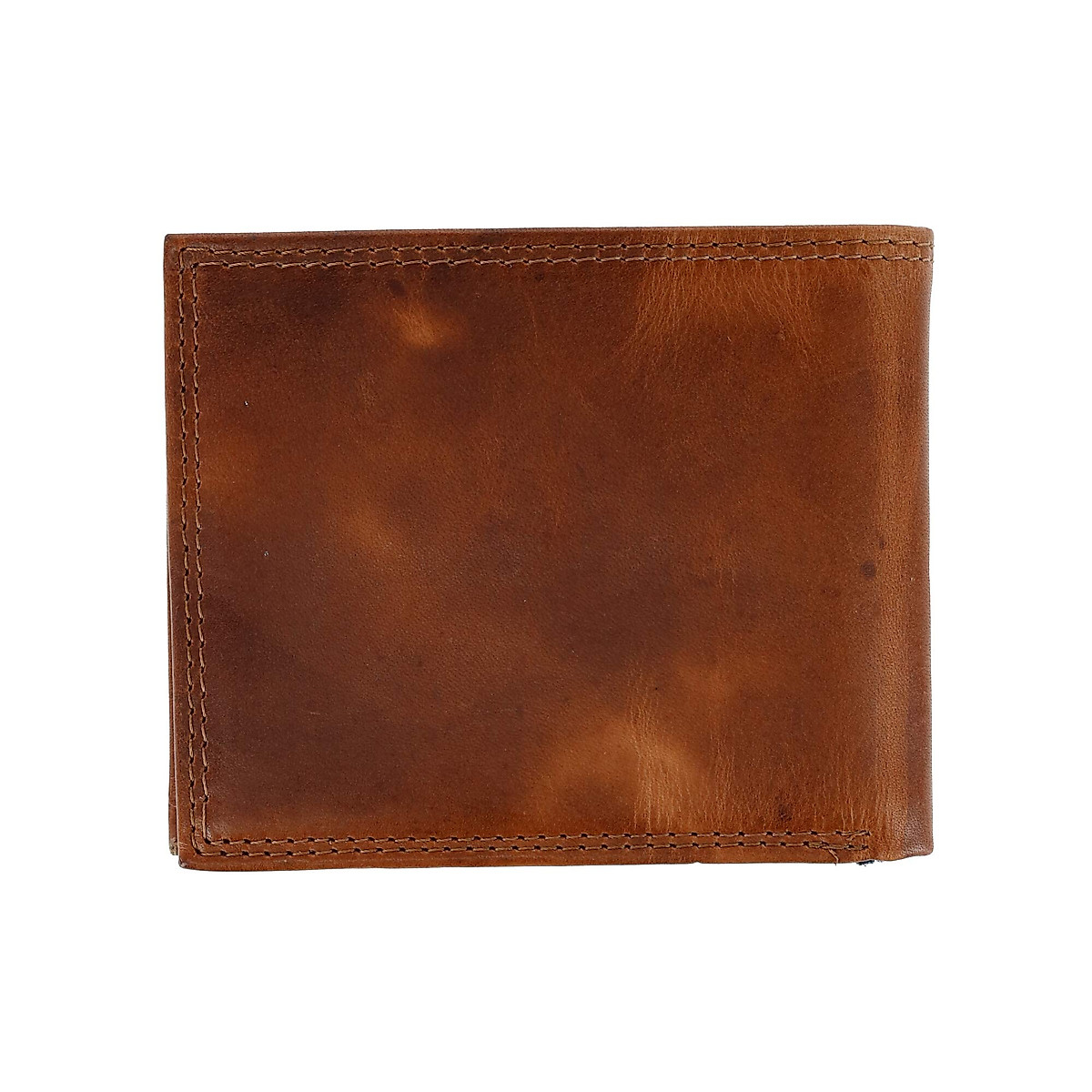 Tommy Hilfiger Men's Leather Edisto RFID Slim Bifold Wallet, Tan