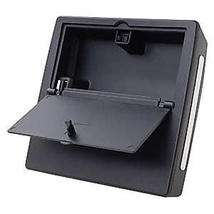 JKCOVER Center Console Hidden Box Organizer Compatible with 2016-2021 2022 2023 Toyota Tacoma Accessories Armrest Hidden Storage Box Secret Compartment Press to Open and Close (Patent Design)
