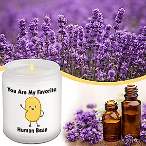 AWIZ Fun Gifts for Valentine's Day Anniversary Birthday Holidays to Couple Lovers Boyfriend Girlfriend Husband Wife Spouse Gifts, Lavender Scented Candles Gifts for Birthday, Christmas, Thanksgiving
