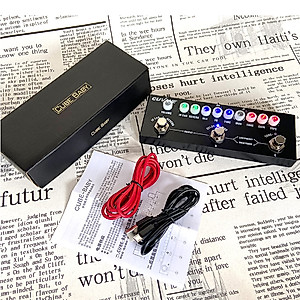 Multi Effects Guitar Pedal,Cube Baby Guitar Multi Effects Pedal Delay Chorus Phaser Reverb Effect Pedal
