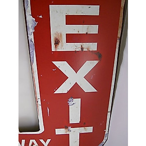 Vintage Looking EXIT Way Out Sign