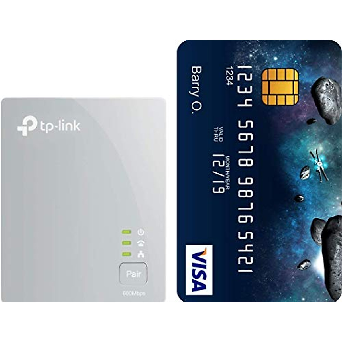 TP-Link AV600 Powerline Ethernet Adapter - Plug&Play, Power Saving, Nano Powerline Adapter, Expand Home Network with Stable Connections (TL-PA4010 KIT)