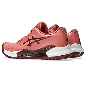 ASICS Women's Gel-Challenger 14 Clay Shoes, 9.5, Light Garnet/Antique RED
