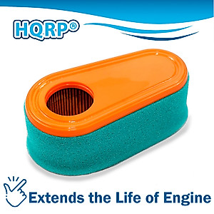 HQRP Filter Cartridge & Pre-Cleaner fits Troy-Bilt TB330XP TB350XP TB360 12ABD3B 12AI869 12AI839 series Walk-Behind Mower