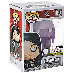 Funko POP WWE: Phantom Undertaker - Purple Glow in The Dark Figure, Amazon Exclusive, (51401)