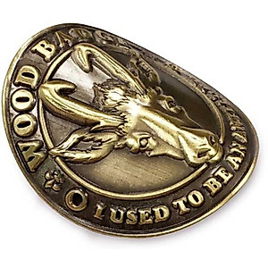 Wood Badge Antelope Hiking Stick Medallion