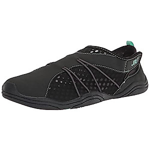 JBU by Jambu Women's Storm Water Ready Shoe, Black/Teal, 11