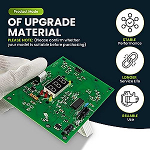 IDXL2DB1930 Display Board Replacement for Hayward H350FDP, Universal H-Series Induced Draft Heater Models H250IDL2, H350IDL2, and H400IDL2