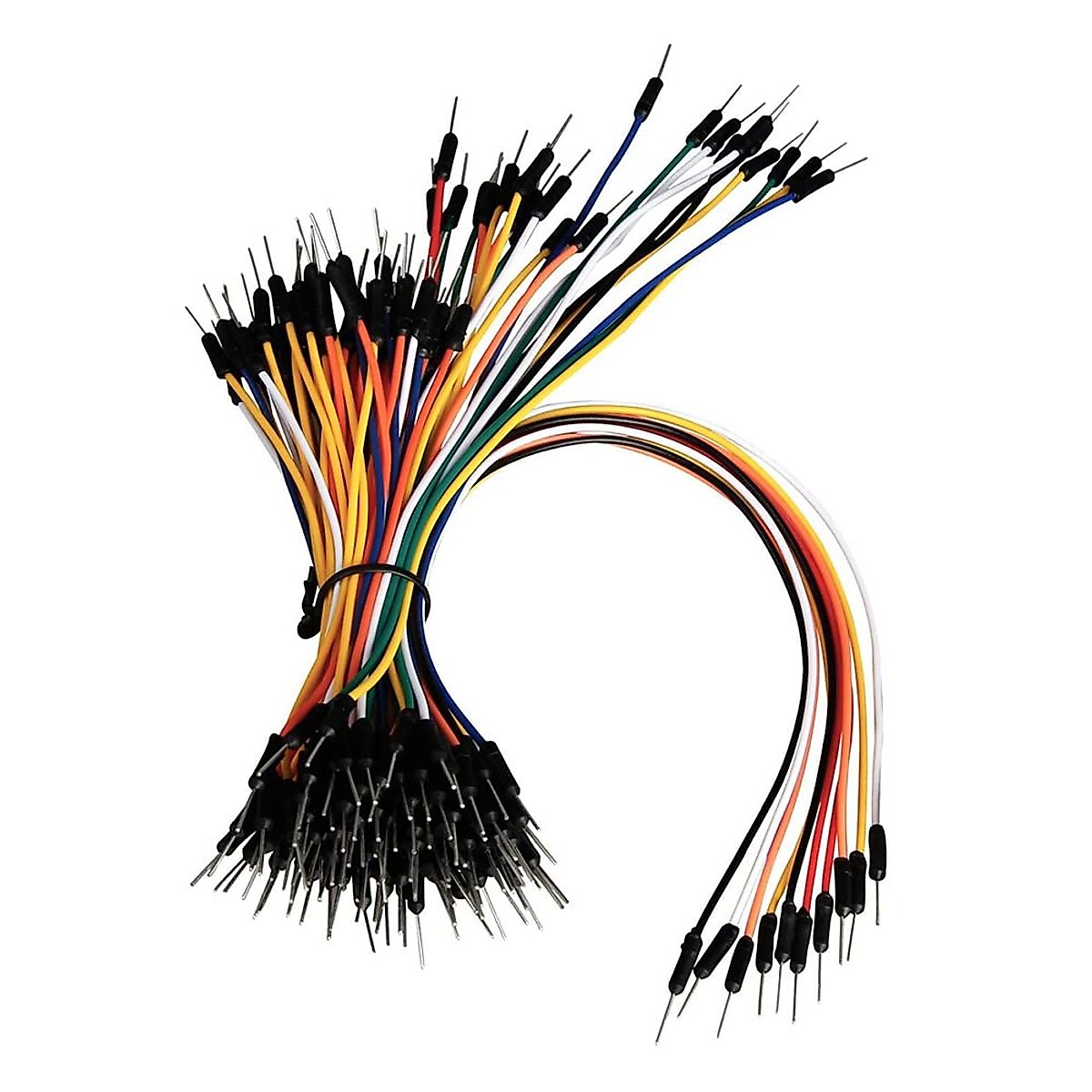 ELOOGAA 3Pcs 830 tie Points breadboards,120Pcs 20cm (7.9inch) Dupont Cables,65Pcs Flexible Breadboard Jumper Wires,560Pcs U-Shape Jumper Wires Arduino Project kit