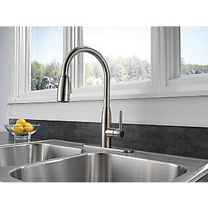 Peerless Faucet P188103LF-SS Apex Kitchen Integrated Pull Down Kitchen , Stainless