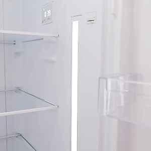 Avanti FF14V3S FF14V Frost-Free Apartment Size Refrigerator, 14.3 cu. ft. Capacity, in Stainless Steel