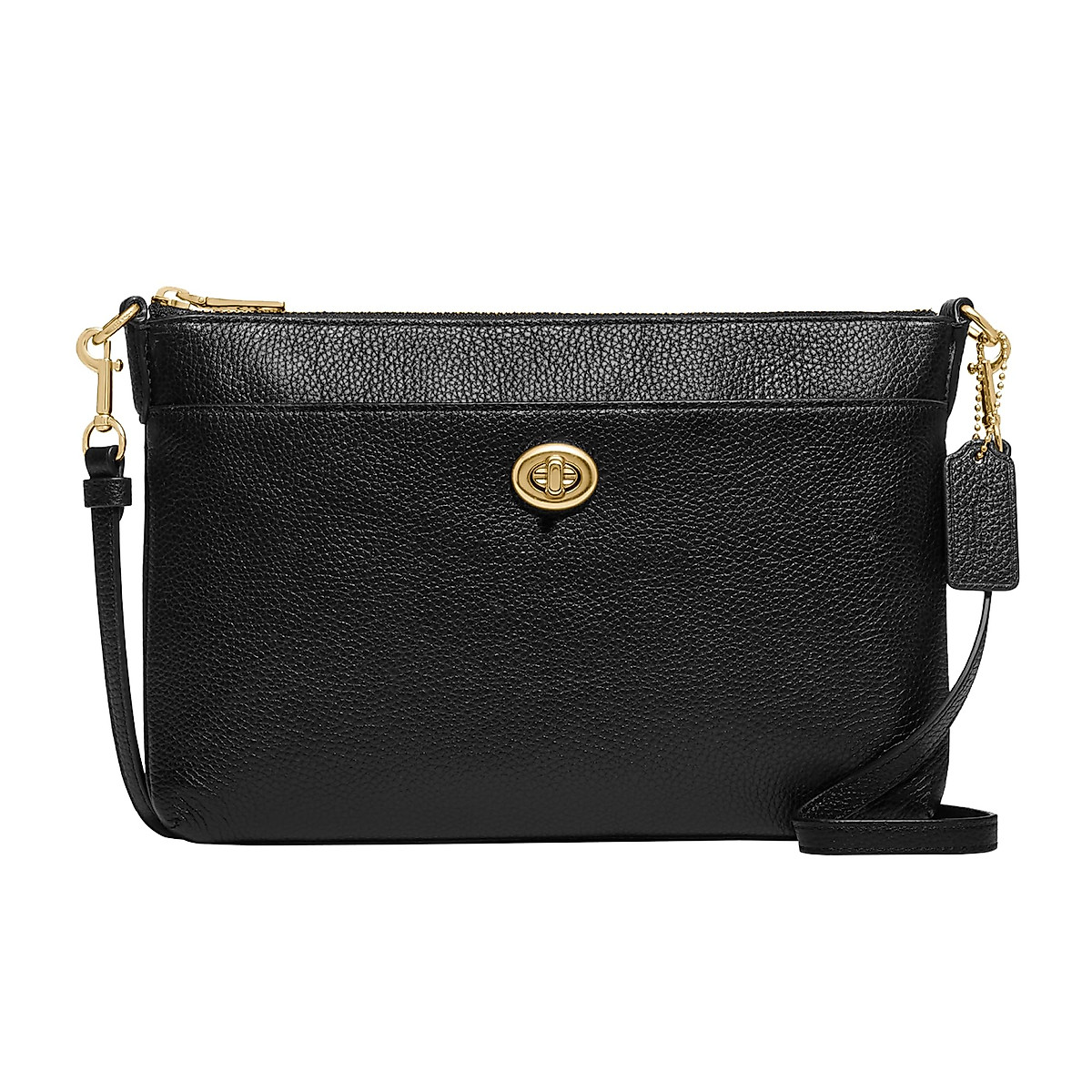 COACH Polished Pebble Polly Crossbody