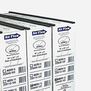 Trion Air Bear 5 Inch MERV 13 High Performance Air Purifier Filter Replacement for Air Cleaner Purification Systems, White (3 Pack)