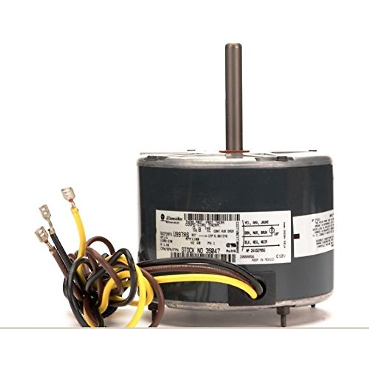 3S047 | Carrier Condenser Motor 5KCP39FGU997AS 1/4 hp, 1100 RPM, 208-230V Genteq