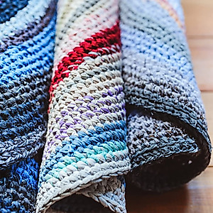 Soft Velvet Yarn Chenille Yarn Skeins Craft Yarn for Knitting and Crochet 165G Skeins Crafting Woven Skeins Warm Blanket Yarn Crocheting Supplies Knitting Yarn Skeins