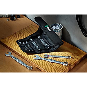 Wera 05020241001 6003 Joker 8 Imperial Set 1 Combination Wrench Set, Imperial, 8 Pieces