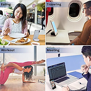 AirStand - AirPods 3 Case Cover with Invisible Phone Stand, Compatible with AirPods 3, Full Protection Shockproof Case with Keychain/Carabiner, Wireless Charging Supported, Patented Design (Panda)