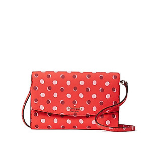 kate spade crossbody purse for women Laurel way winni (Digital red)
