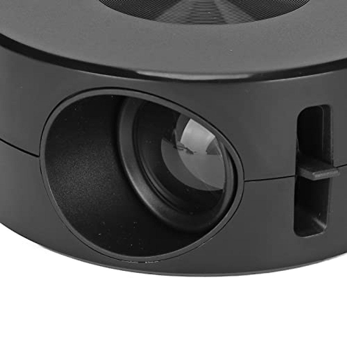 Portable Projector, Same Screen Function TFT LCD 1080P HD Diffuse Reflection Imaging Eye Protection Mini Projector Mobile Power Projection Built in Speaker Video Projector for Home Outdoor