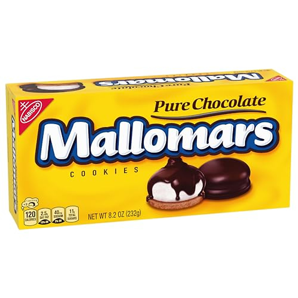 Mallomars Pure Chocolate Cookies, 8.2 oz