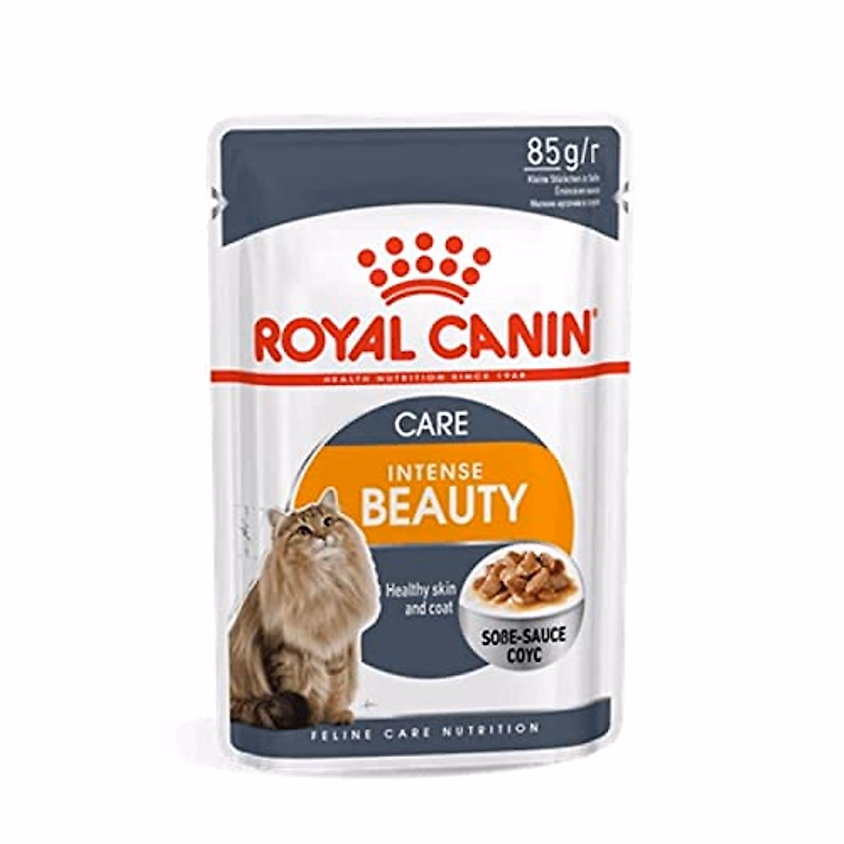 Royal Canin Feline Multipack Intense Beauty Cat Food in Jelly 12x85g (1.02kg)
