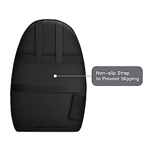 Homesnew Shiatsu Neck and Back Massager with Heat, Heated Massage Chair Pad for Full Back Massage with 9 Vibration Motor and 3 Graphene Heating, Suitable for Home and Office Chair