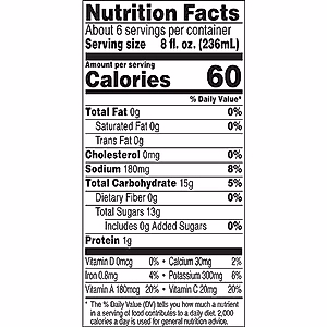 V8 Blends Healthy Greens Juice, 46 fl oz Bottle (Pack of 6)