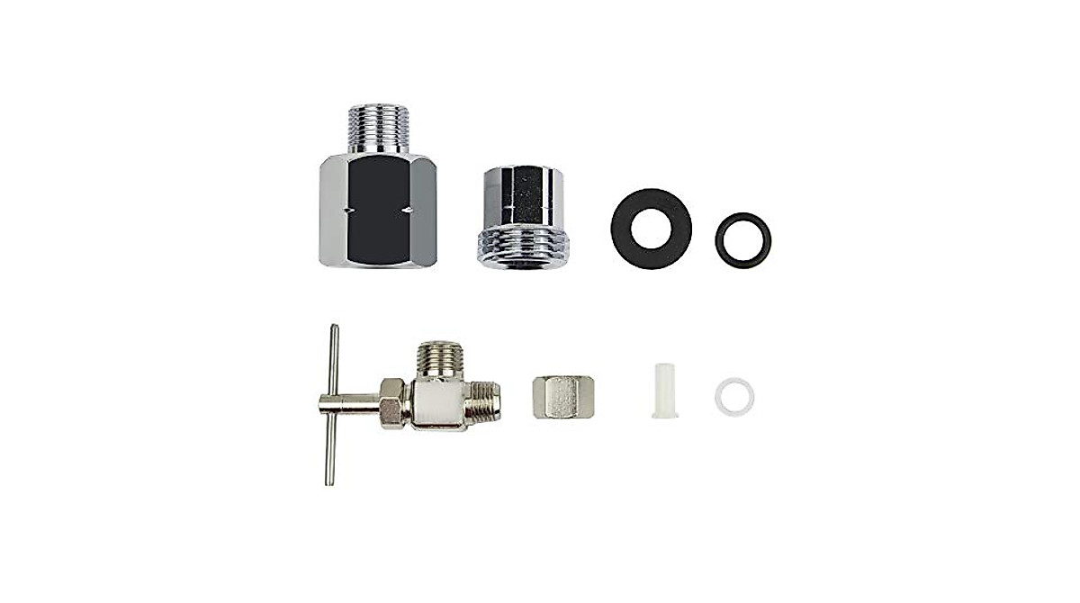 APEC Water Systems Water Feed Adapter 1/2 & 3/8 Inch for RO Systems