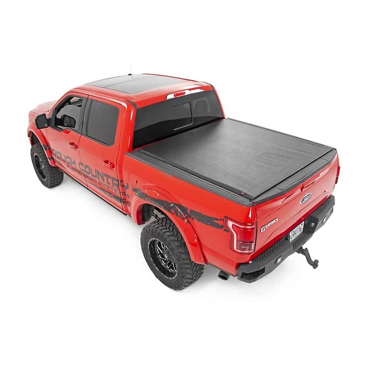Rough Country Soft Roll-Up Bed Cover for 15-22 Ford F-150 | 5'5" - 48220550