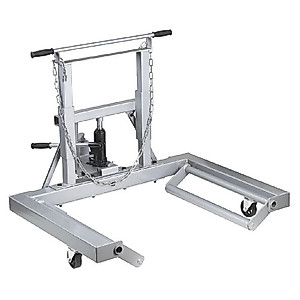 OTC 1669A 1,500 Lb. Capacity, Adjustable Height Dual Wheel Dolly for Large Trucks
