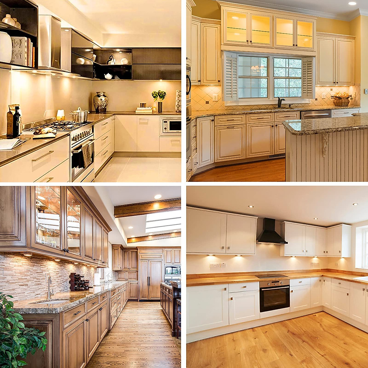 G8 Halogen Light Bulb 50W 120V T4 JCD Type G8 Bi-Pin Base Dimmable G8 Small Light Bulbs for Kitchen Hood, Landscape Lights, Desk and Floor Lamps, Wall Sconces, Warm White 2700K (12 Pack)