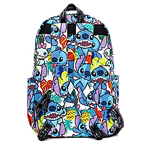 Wondapop Disney Lilo and Stitch Artistic 17" Full Size Nylon Backpack