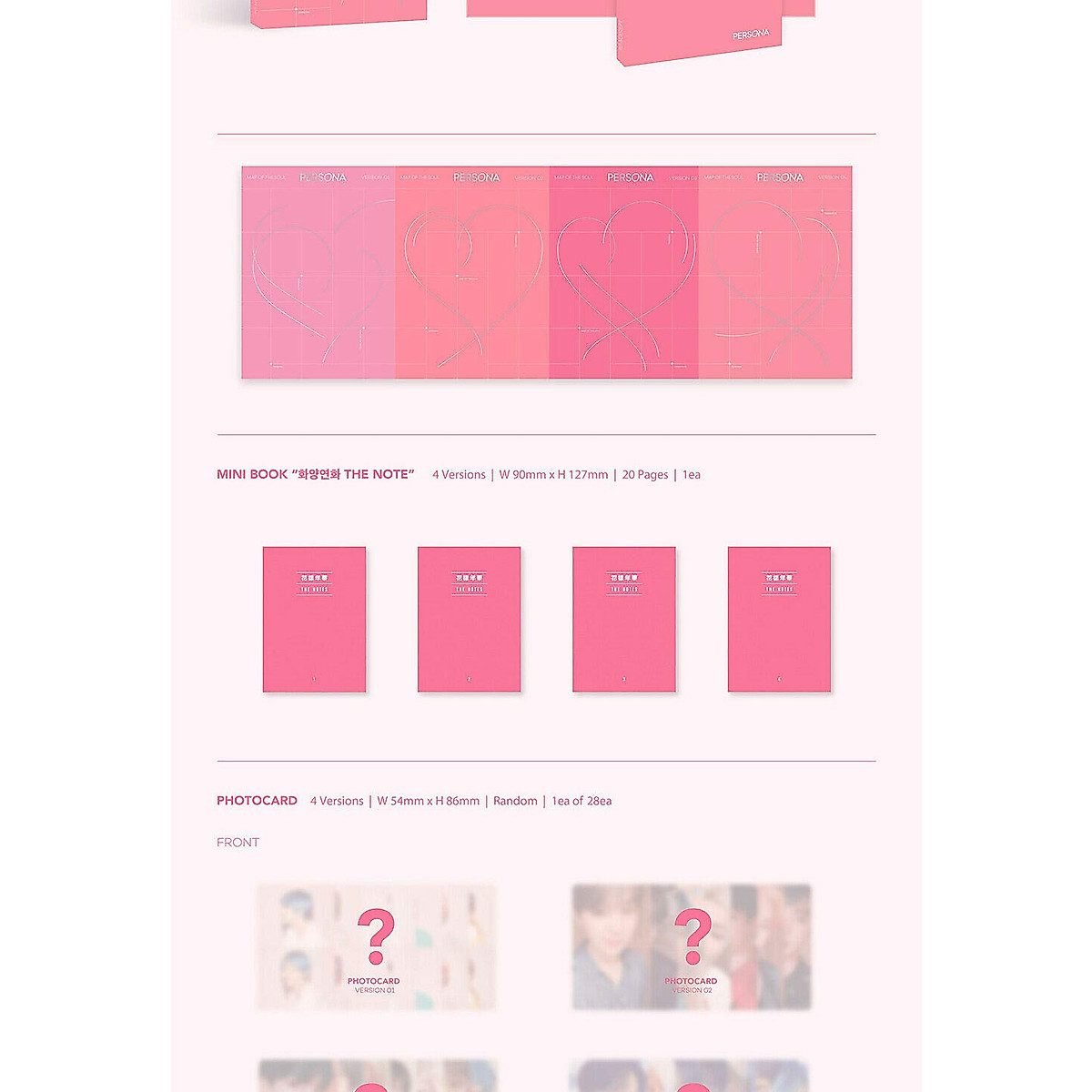 BTS - Map of the Soul: Persona (CD)