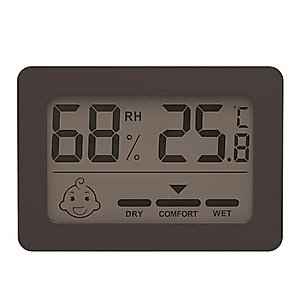 CAZSTYK Electronic Hygrometer Desk/Wall Mount Temperature Humidity Detector