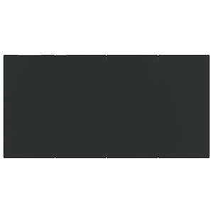 WHOPBXGAD 7 Piece Patio Dining Set Rattan Chair,Gardens Patio Furniture,Oak Patio Furniture Set,Sui for Gardens, lawns, terraces, poolsides, patios,Black PVC Rattan