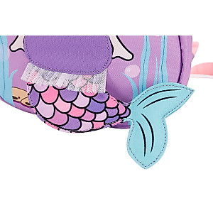 BLUBOON Toddlers Backpack for Girls Cute Preschool Backpack 3D Schoolbag Toddler Bookbag for Kids (Purple)