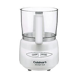 Cuisinart DLC-2A Mini-Prep Plus Food Processor (White) (Renewed)