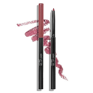 wet n wild Lip Liner Perfect Pout Matte Retractable Gel Lip Liner Pencil, Purple Lay Down the Mauves