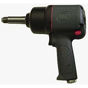 Ingersoll Rand 2130-2 1/2" Air Impact Wrench with 2" Extended Anvil, 550 ft-lbs Max Torque Output, 9500 RPM, Heavy Duty, Lightweight, Use for Changing Tires, Auto Repair, Black
