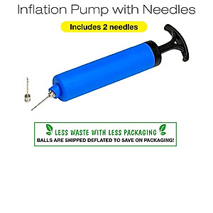 Xcello Sports Soccer Ball Size 4 Assorted Graphics with Pump (Pack of 2)