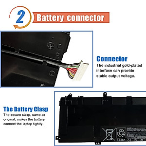 ASODI SU06XL L29048-271 84.08Wh Laptop Battery Compatible with HP Spectre X360 15-DF000 15T-DF000 15T-DF100 DF0013DX DF0033DX DF0043DX DF1033DX DF1043DX 15-DF0XXX 15-DF1XXX Series HSTNN-DB8W