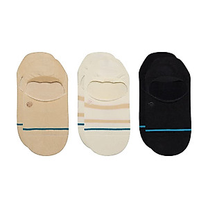 Stance Necessity 3 Pack No Show Socks (Small, Multi)