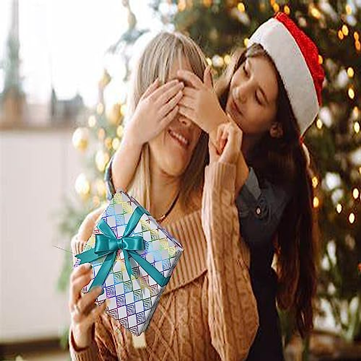 Birthday Wrapping Paper Sheets, 8 Sheets Gift Wrapping Paper with 8 Different Colorful Designs for Birthday,Bridal Baby Shower, Weddings, Graduations, Christmas, Women, Men, Boy, Girls.