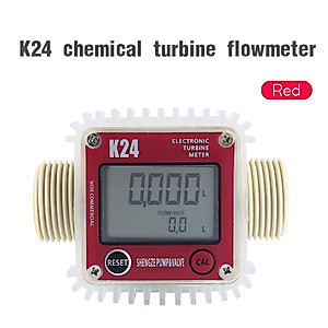 K24 LCD Turbine Digital Fuel Meter Anti- for Chemical Liquid Water
