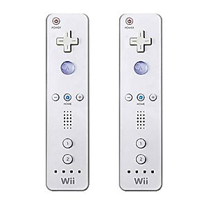 Wii Remote Controller White [2 Pack] (Renewed)