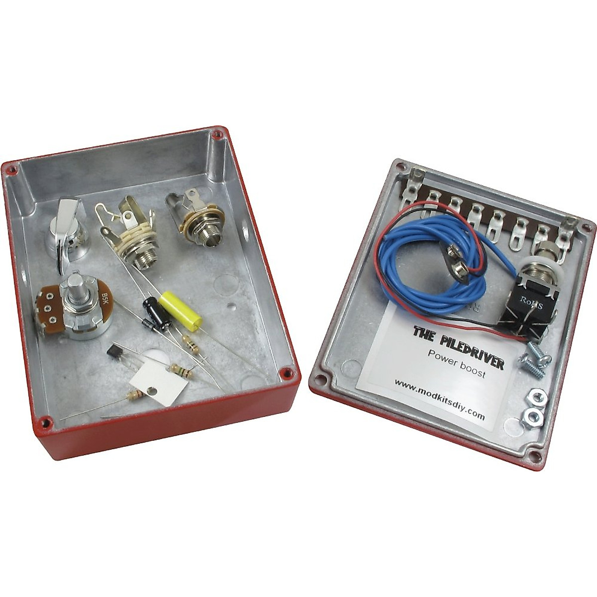 Mod Kits DIY The Piledriver Power Boost Effects Pedal Kit